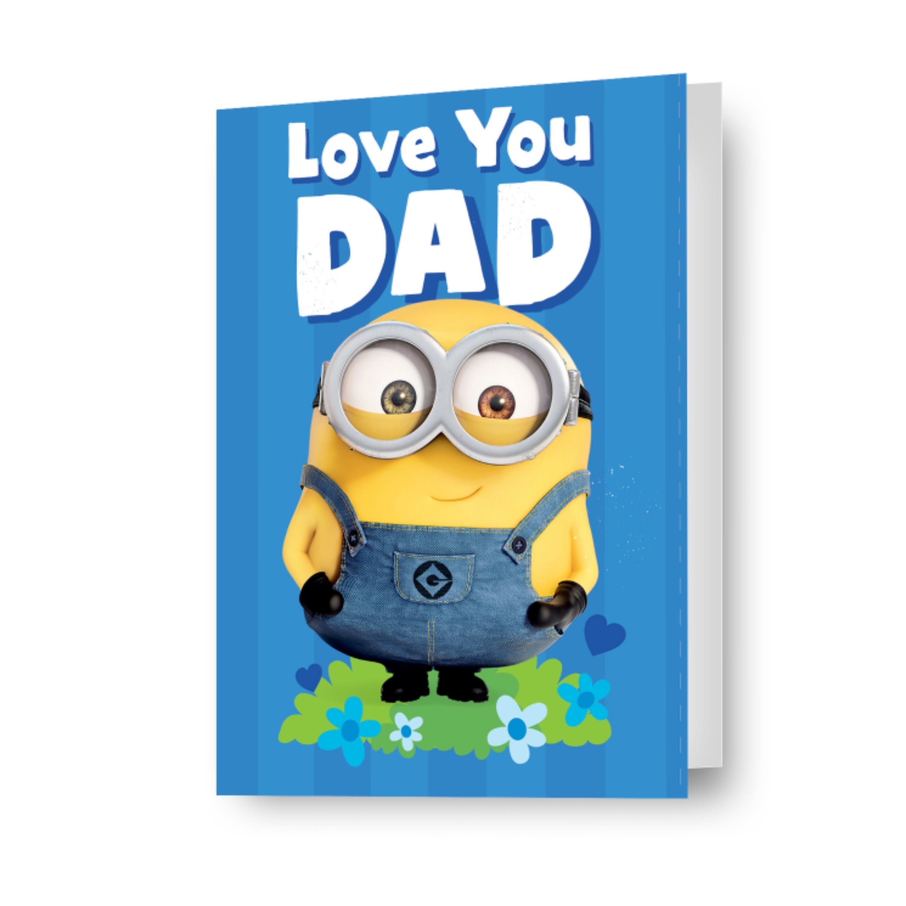 Despicable Me Minions 'Love You Dad' Fold Out Father's Day Card ...