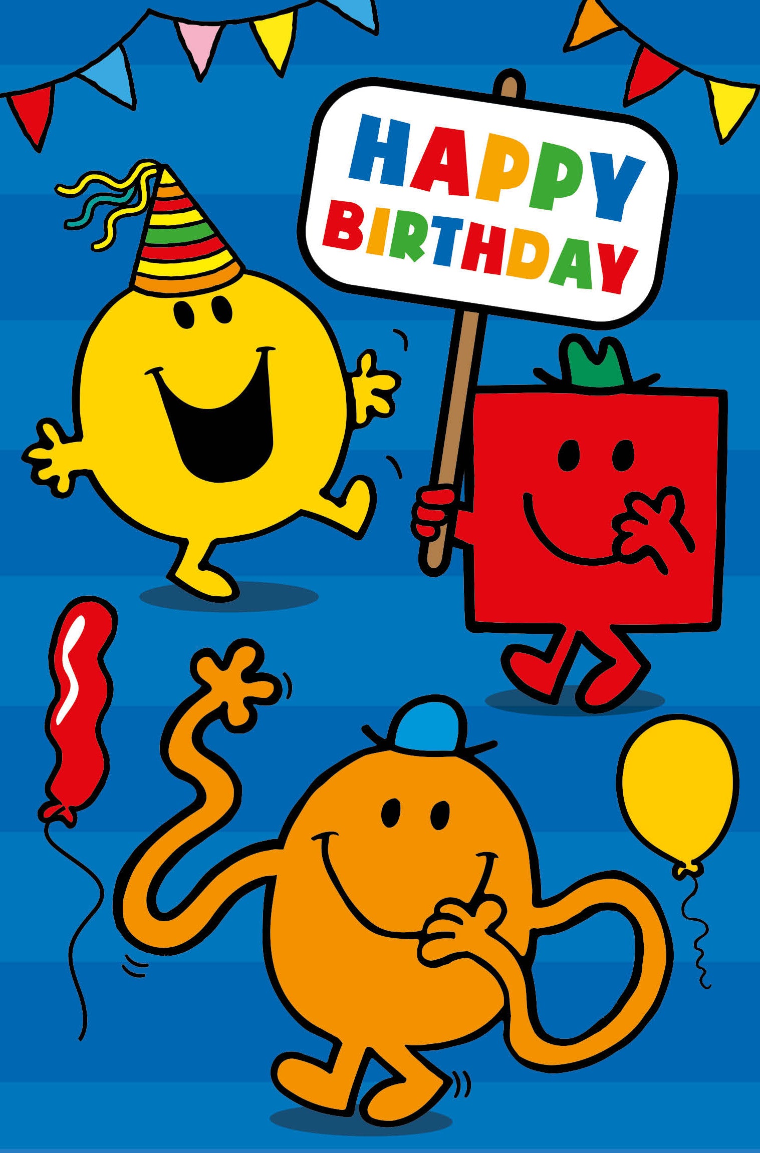 Happy Birthday Card Mr Men & Little Miss – Danilo Promotions