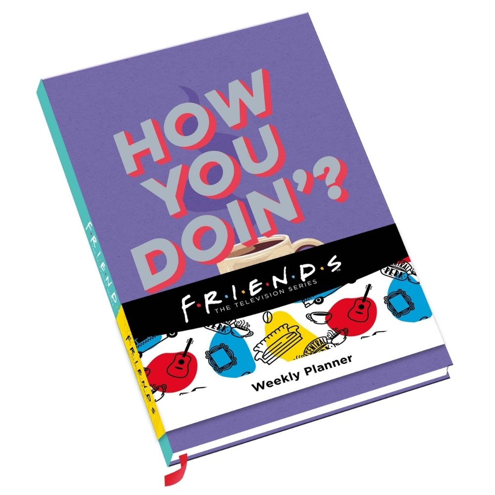 Friends Undated A5 Diary Weekly Planner – Danilo Promotions