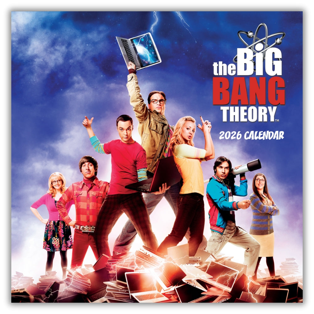 THE BIG BANG THEORY 2026 SQUARE CALENDAR – Danilo Promotions