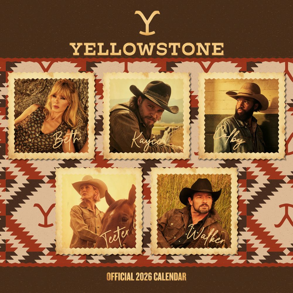 YELLOWSTONE 2026 SQUARE CALENDAR – Danilo Promotions