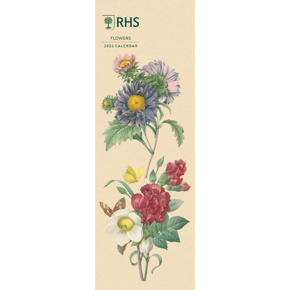 RHS FLOWERS 2026 SLIM CALENDAR – Danilo Promotions