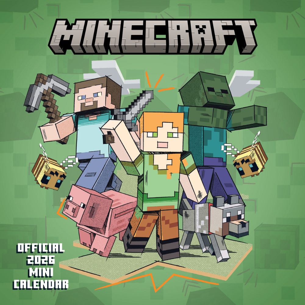 MINECRAFT 2026 MINI CALENDAR – Danilo Promotions