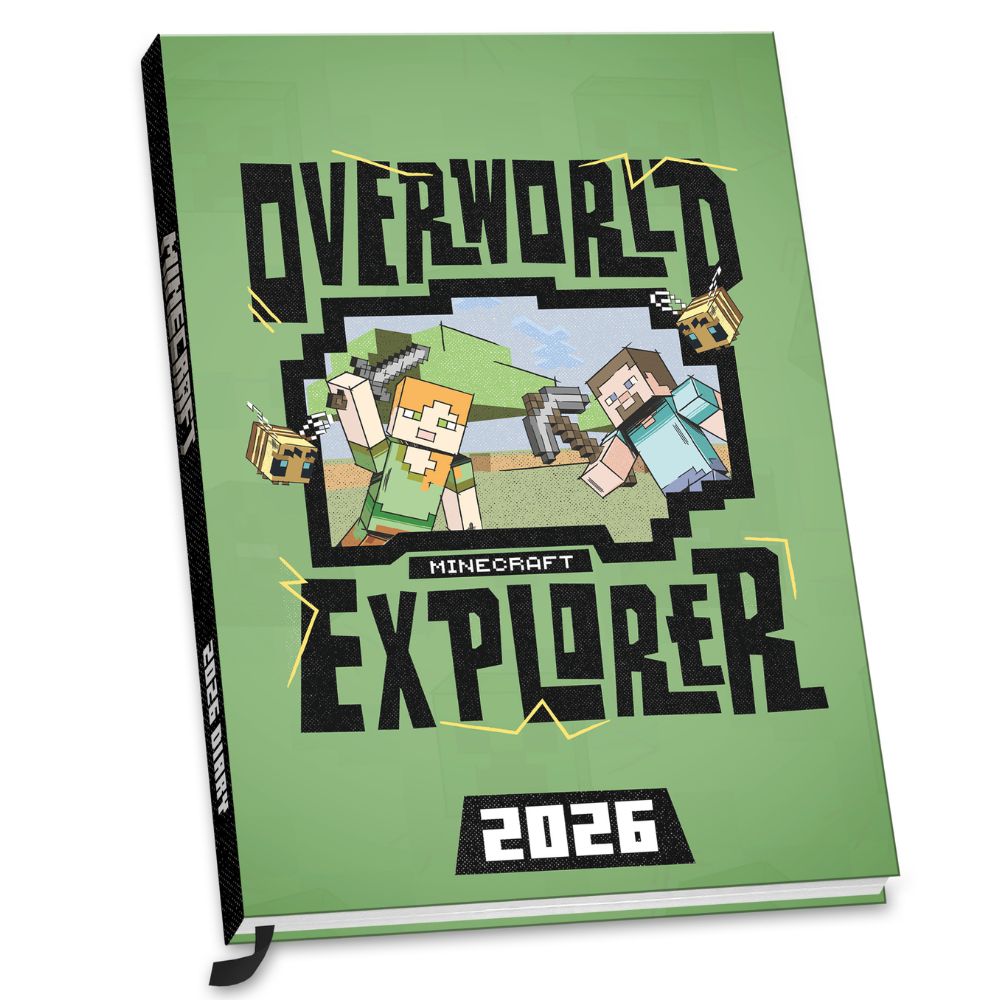 MINECRAFT 2026 A5 DIARY – Danilo Promotions