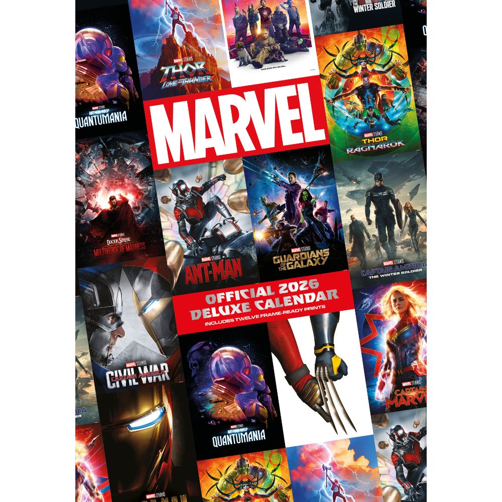 MARVEL 2026 A3 DELUXE CALENDAR – Danilo Promotions