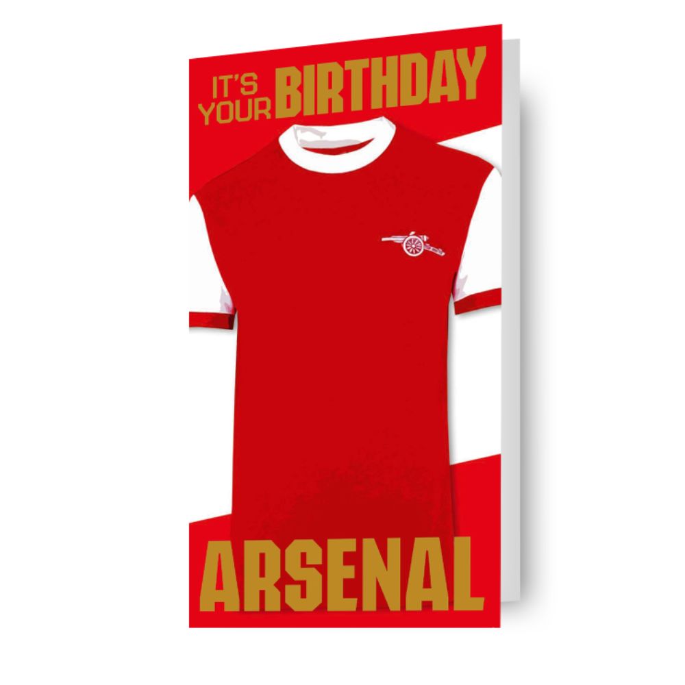 Arsenal FC Birthday Card – Danilo Promotions