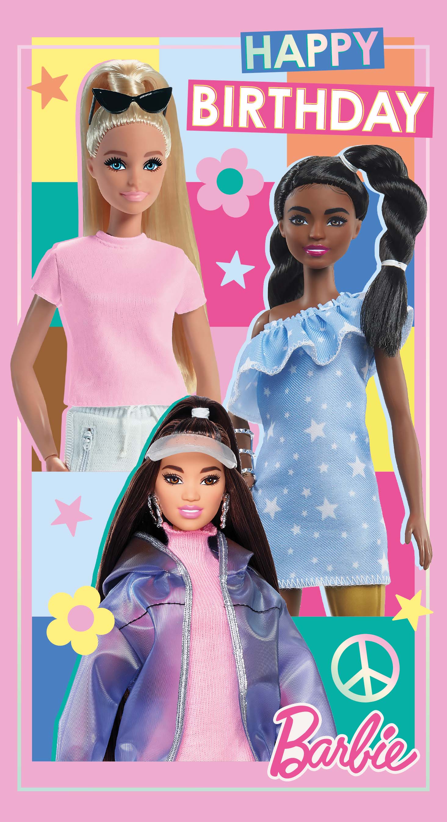 Barbie Sticker Birthday Card – Danilo Promotions