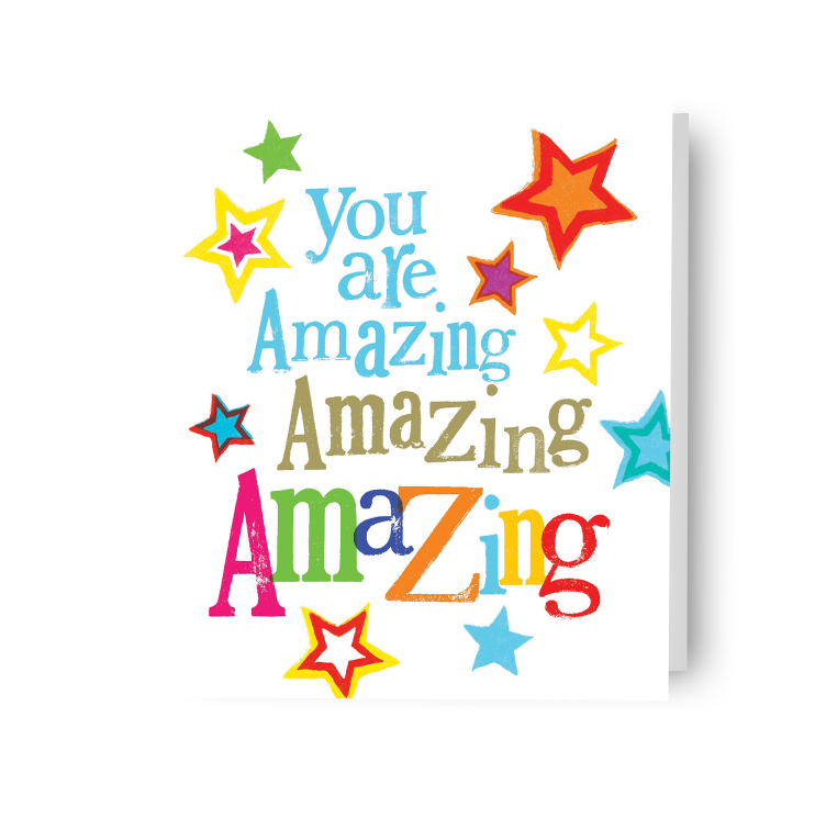 Brightside 'You Are Amazing Amazing Amazing' Congratulations Card ...