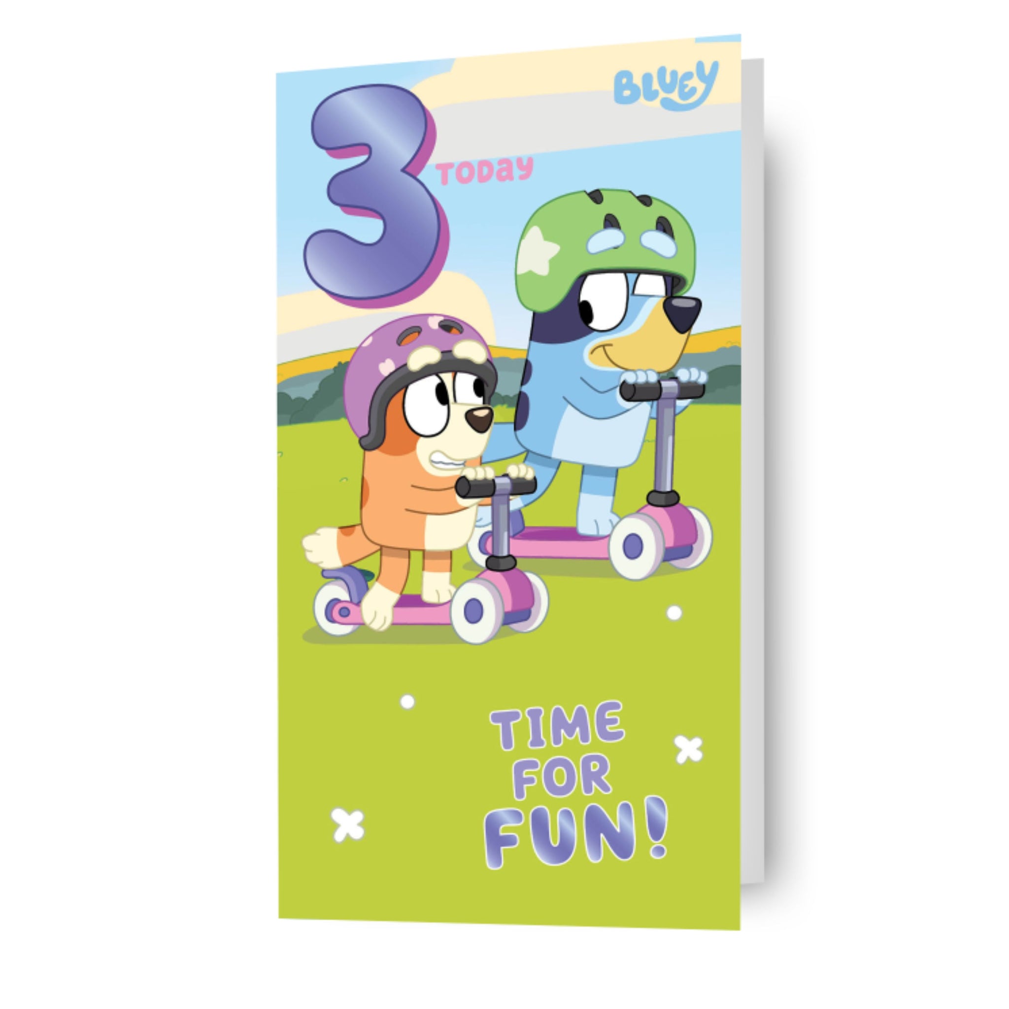 Bluey Age 3 Birthday Card – Danilo Promotions