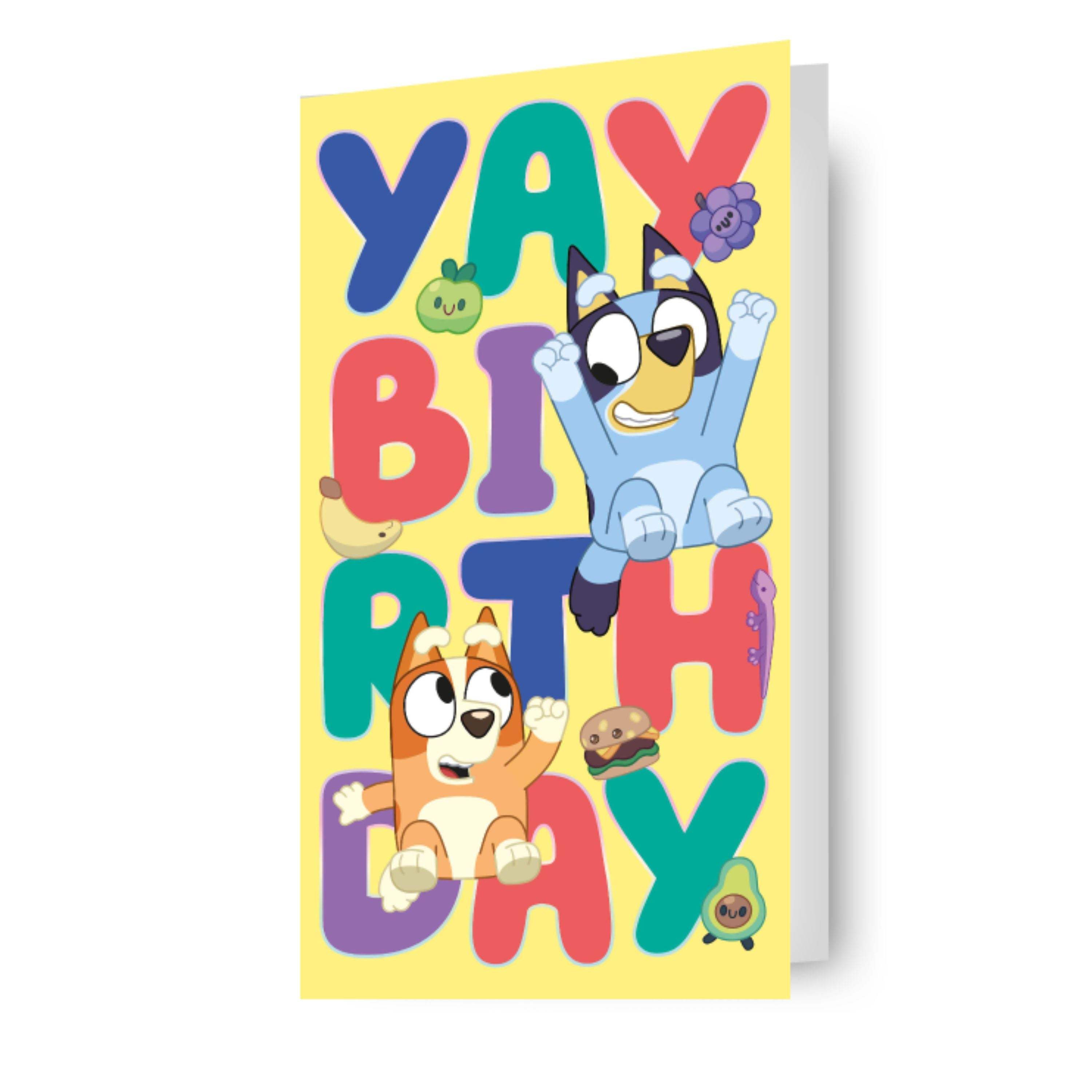 Bluey Birthday Card – Danilo Promotions