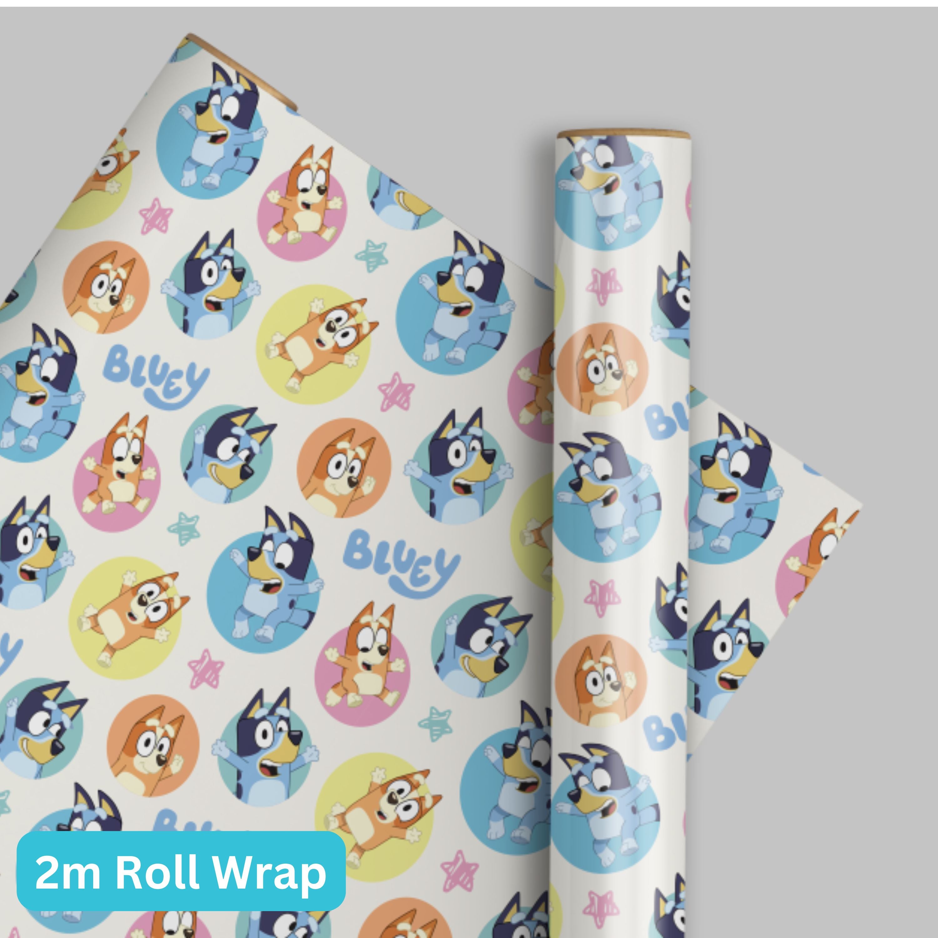 Bluey 2m Roll Wrapping Paper – Danilo Promotions