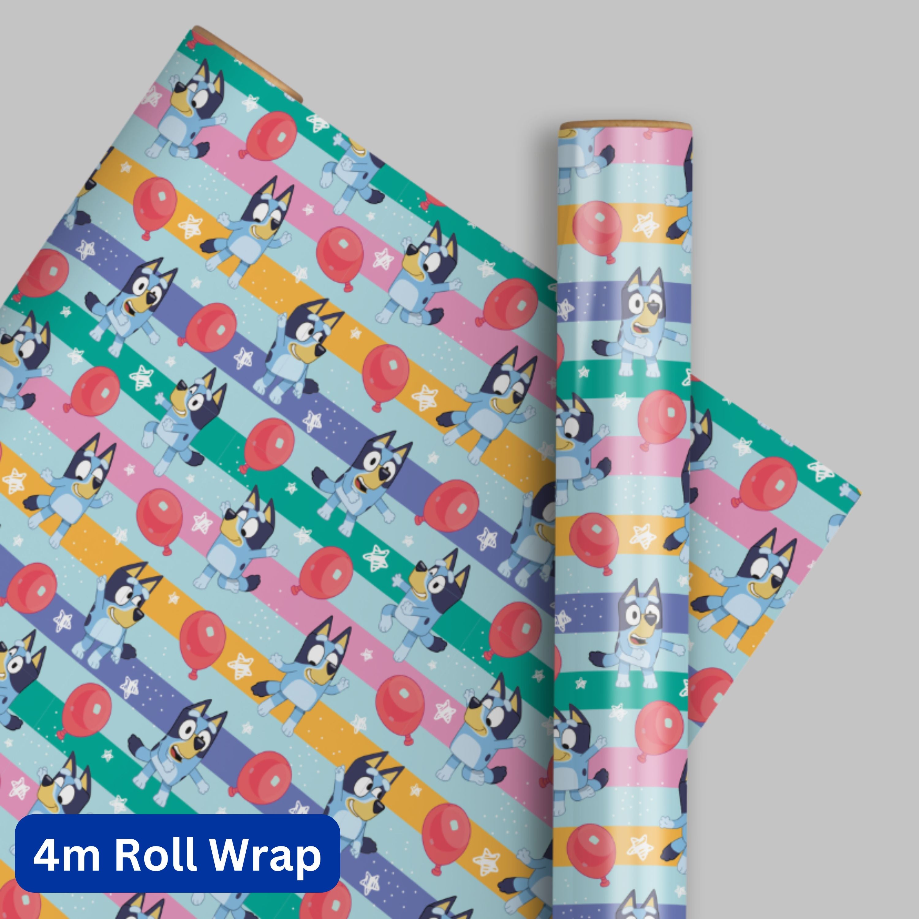 Bluey 4m Roll Wrapping Paper – Danilo Promotions