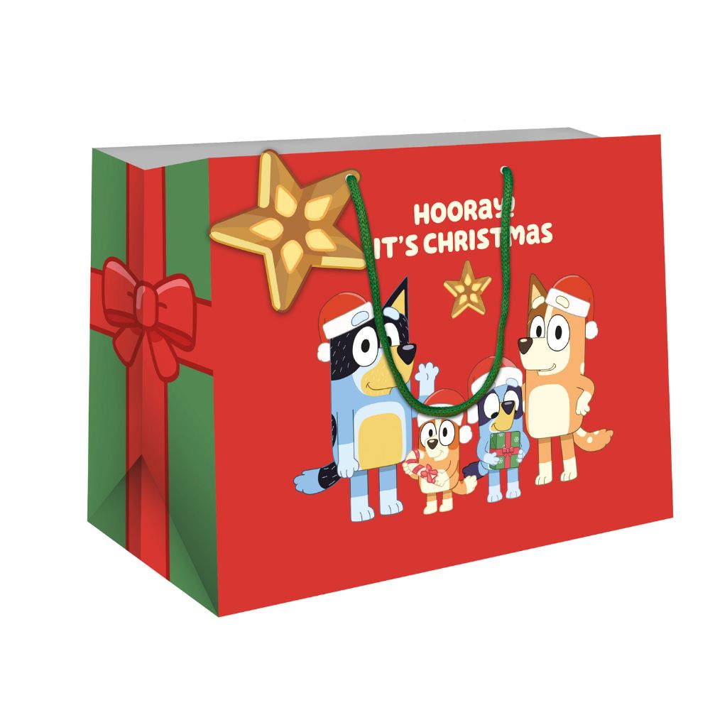 Bluey Christmas Medium Gift Bag – Danilo Promotions