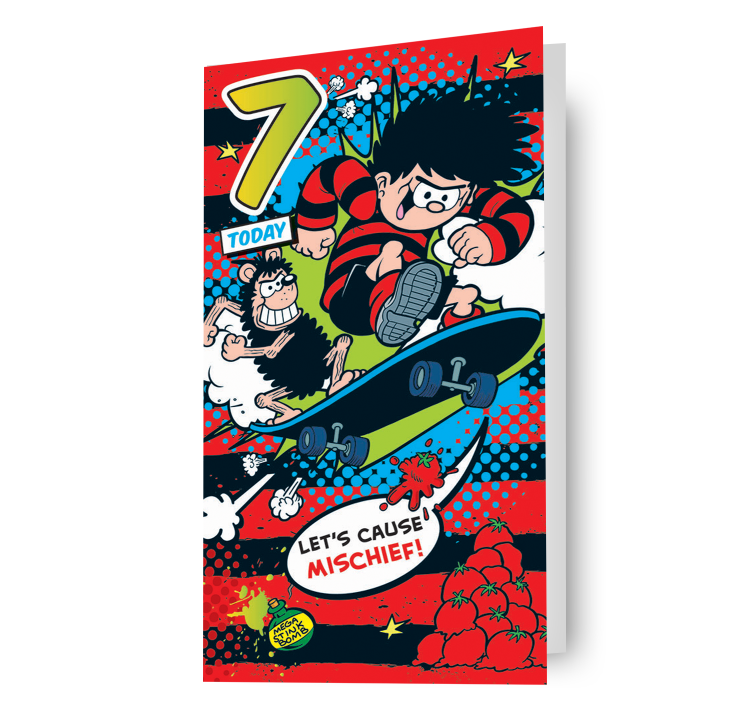 Beano Age 7 Birthday Card – Danilo Promotions