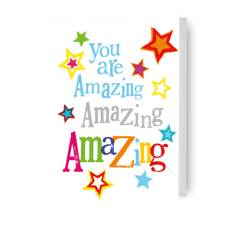 Brightside 'You Are Amazing Amazing Amazing' Congratulations Card ...