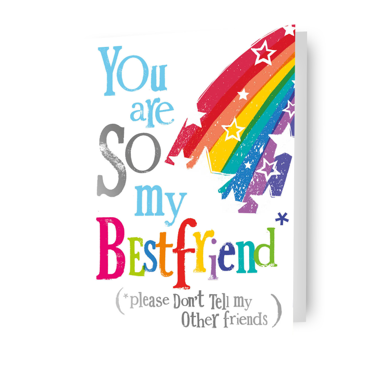 Brightside 'You Are So My Best Friend' Card – Danilo Promotions