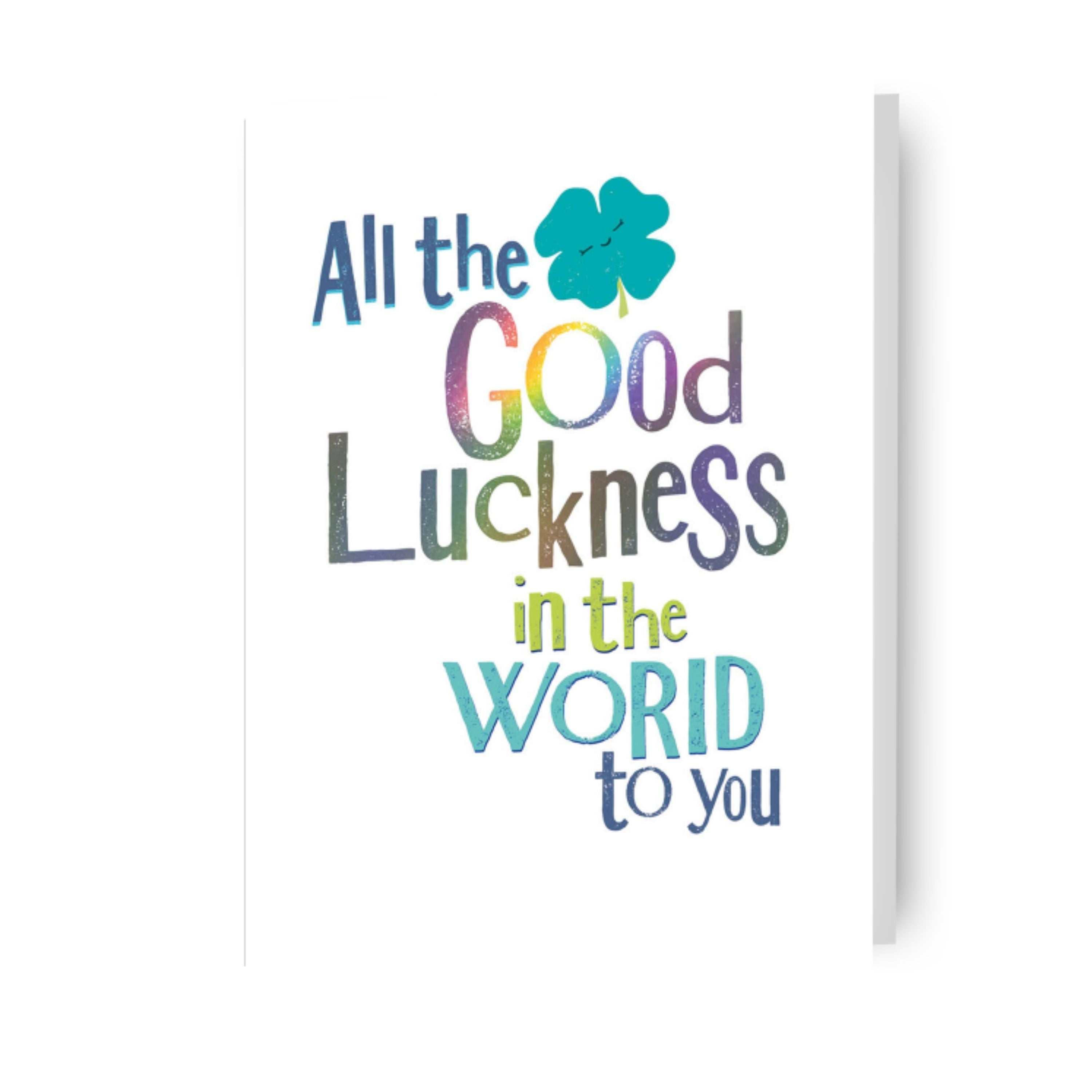 Brightside 'All The Good Luckness In The World' Good Luck Card – Danilo ...