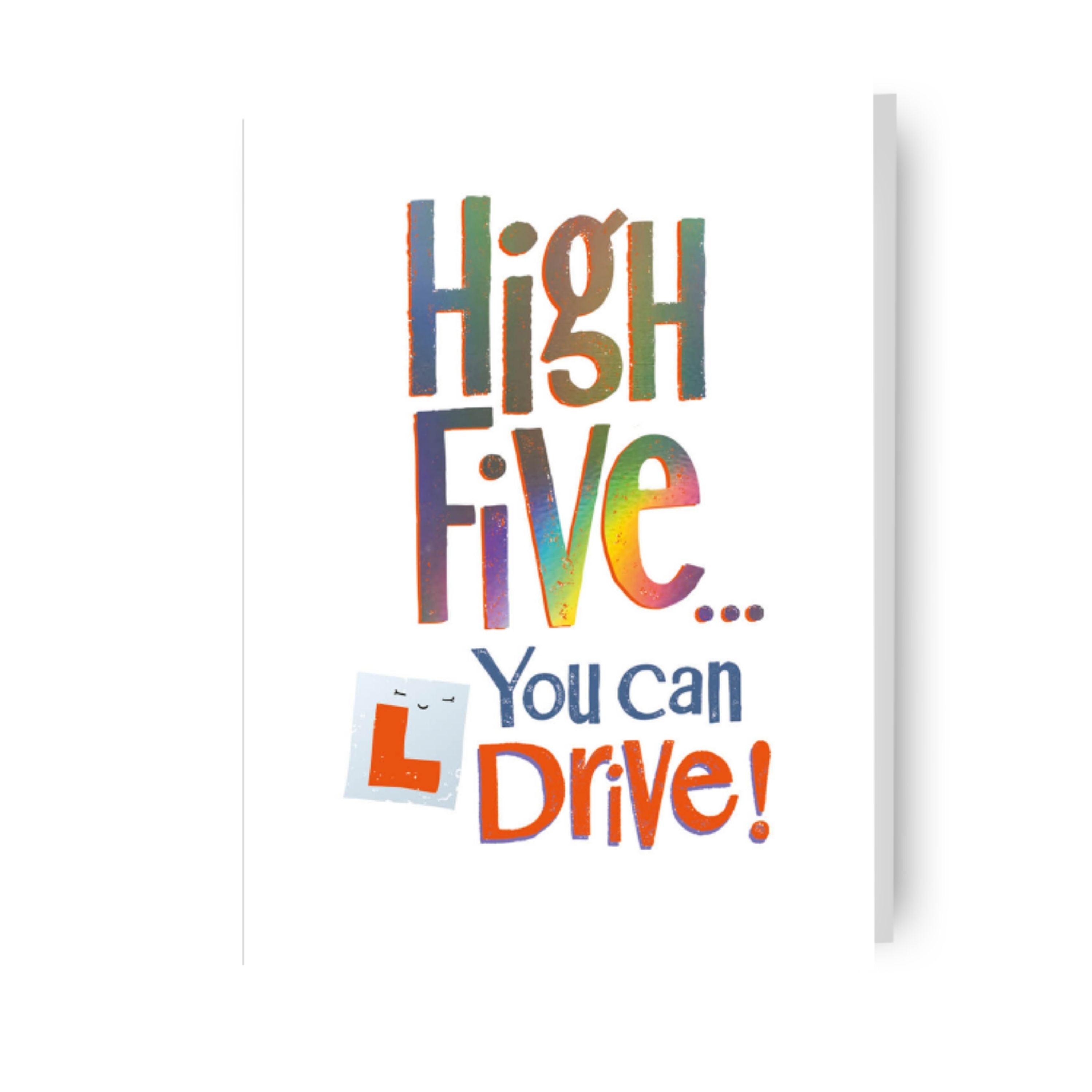 Brightside 'High Five... You Can Drive!' Card – Danilo Promotions