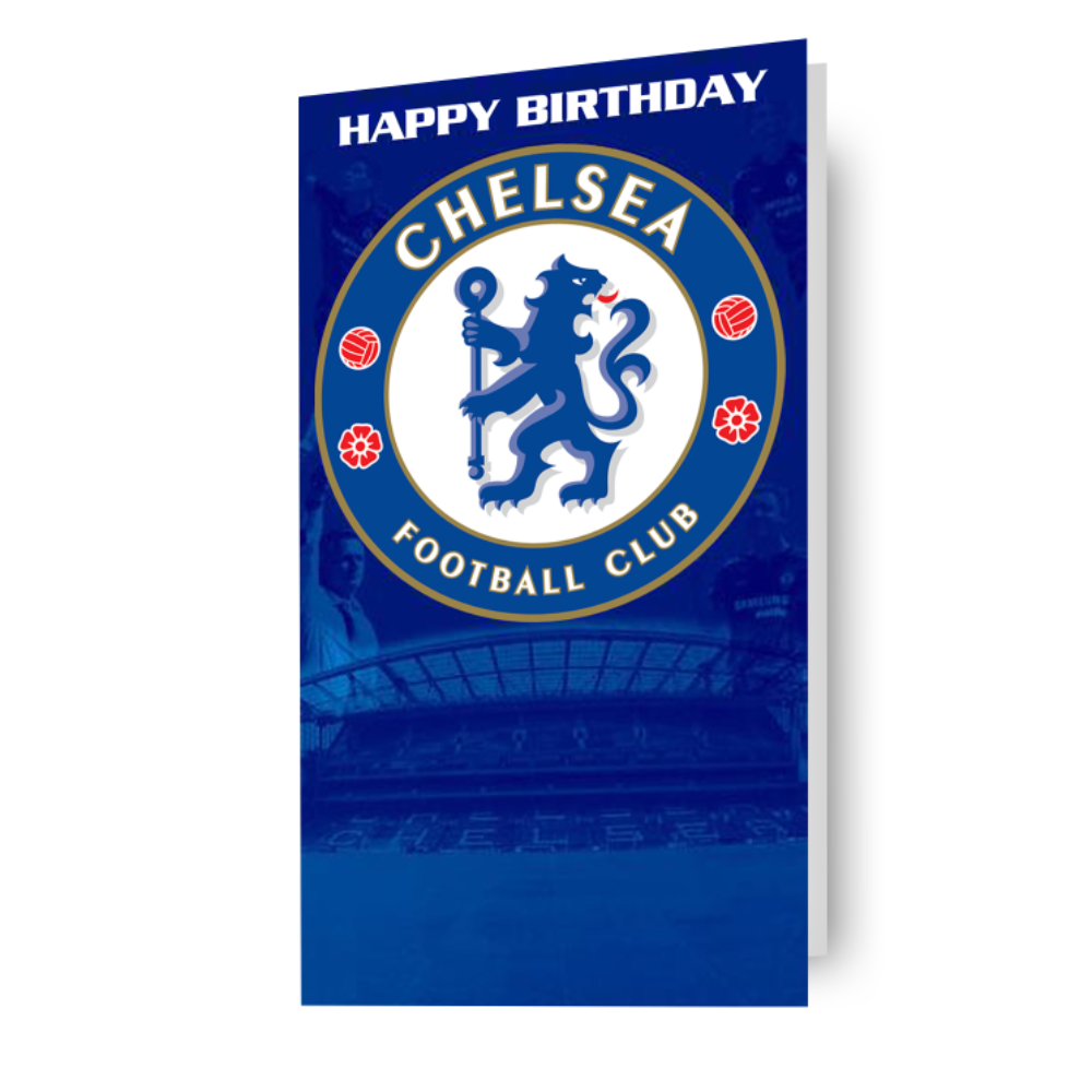 Chelsea FC Official Happy Birthday Card – Danilo Promotions