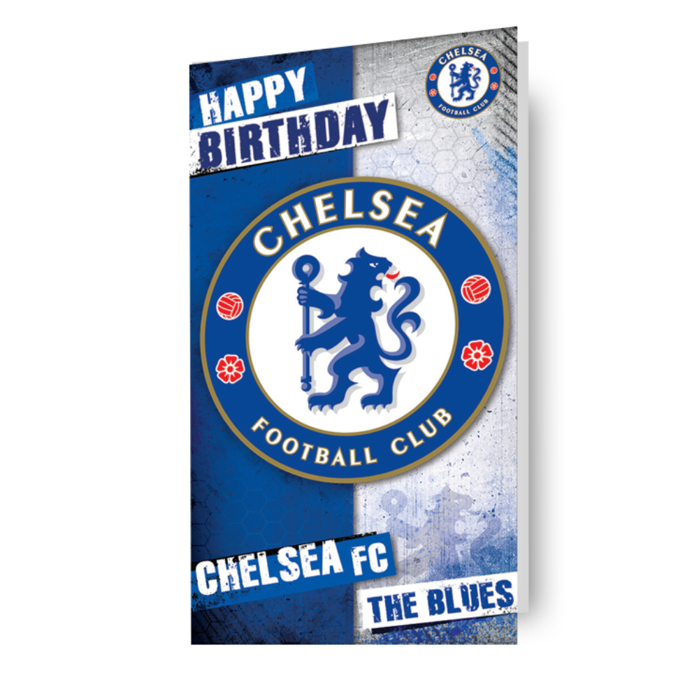 Chelsea FC Birthday Sound Card – Danilo Promotions