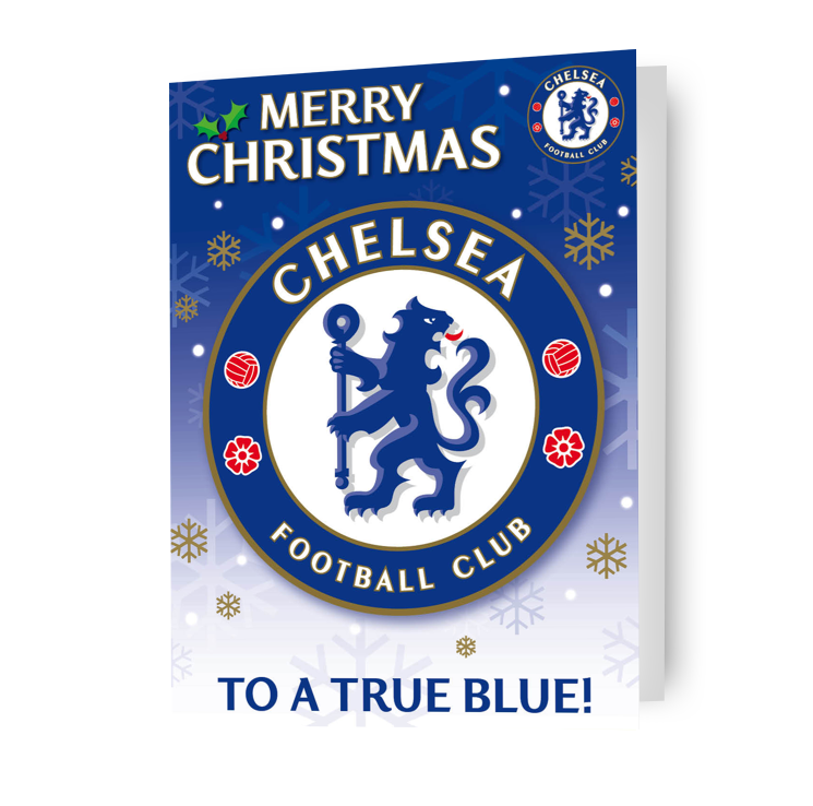 Chelsea FC 'To A True Blue' Christmas Card – Danilo Promotions