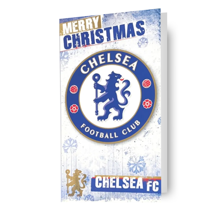 Chelsea FC 'Merry Christmas' Christmas Card – Danilo Promotions
