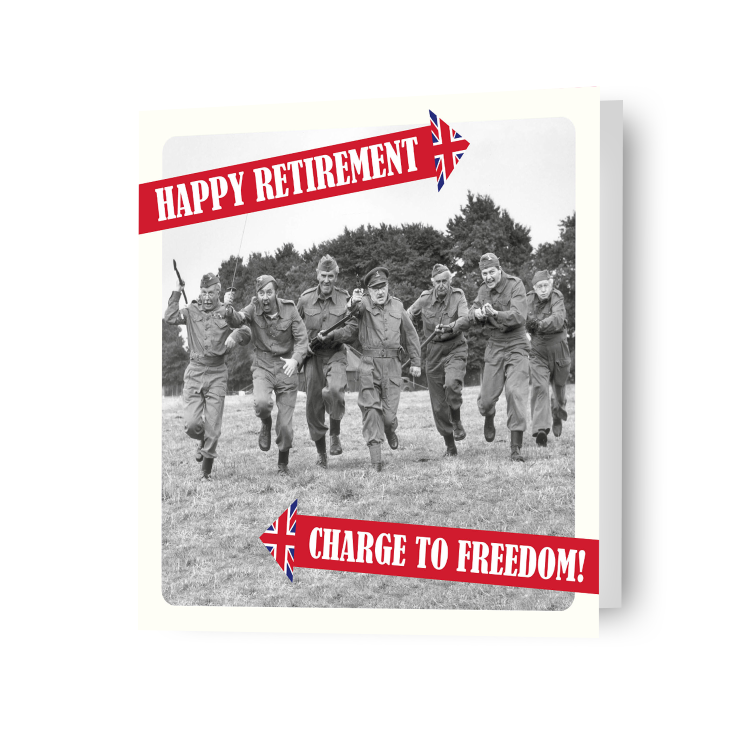 Dad's Army 'Happy Retirement' Card – Danilo Promotions