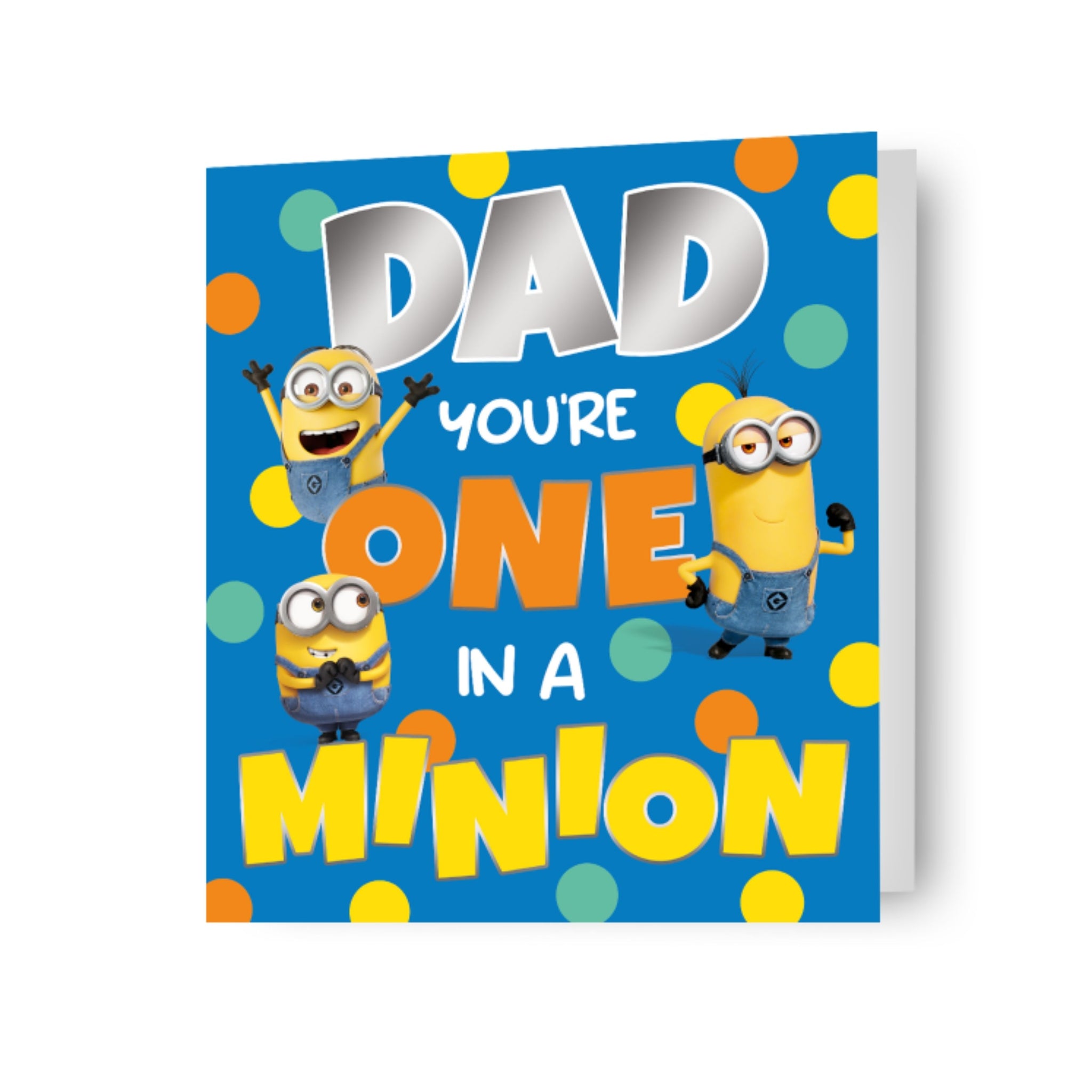 Despicable Me Minions 'Dad You're One In A Minion' Father's Day Card ...