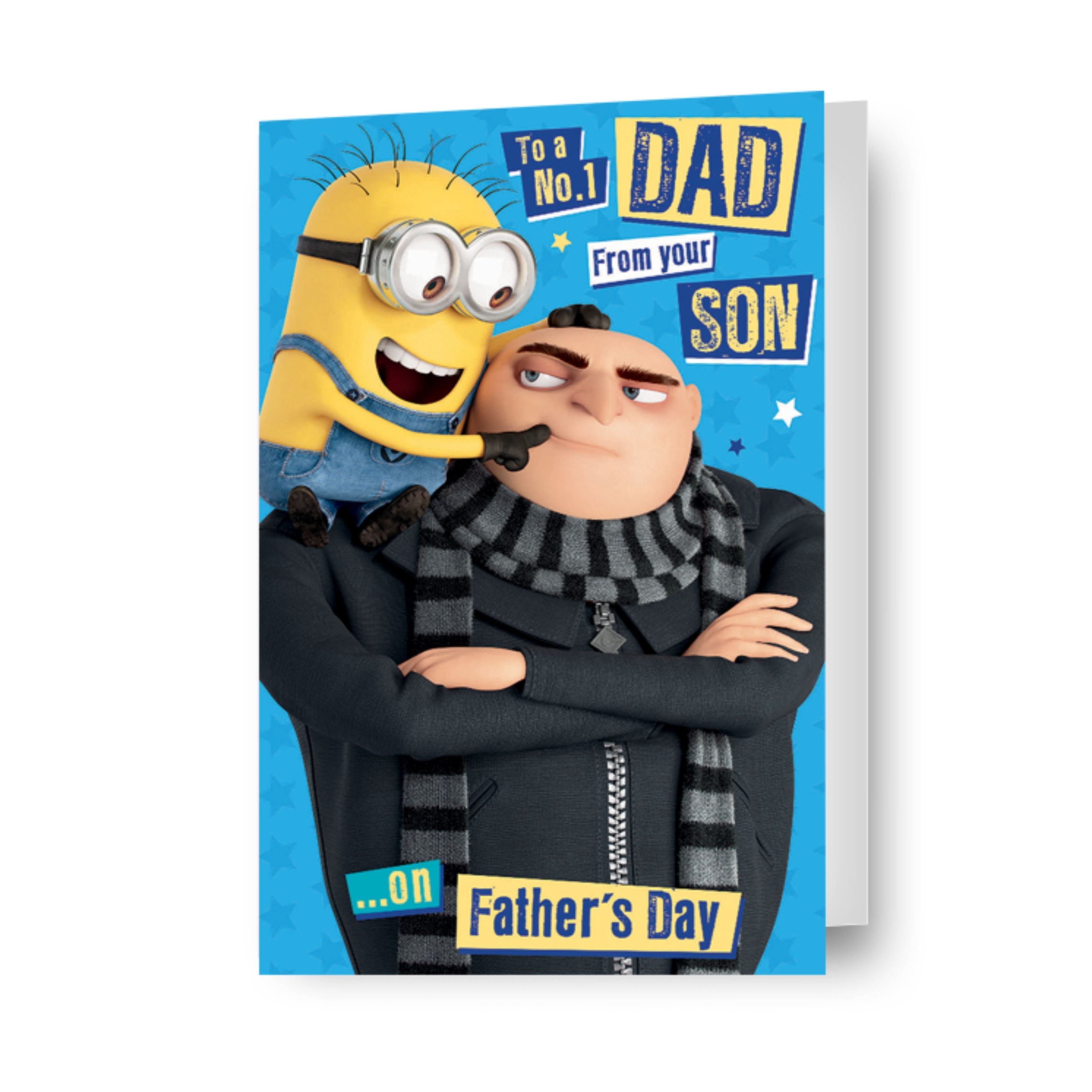 Despicable Me Minions Father's Day Card 'From Your Son' – Danilo Promotions