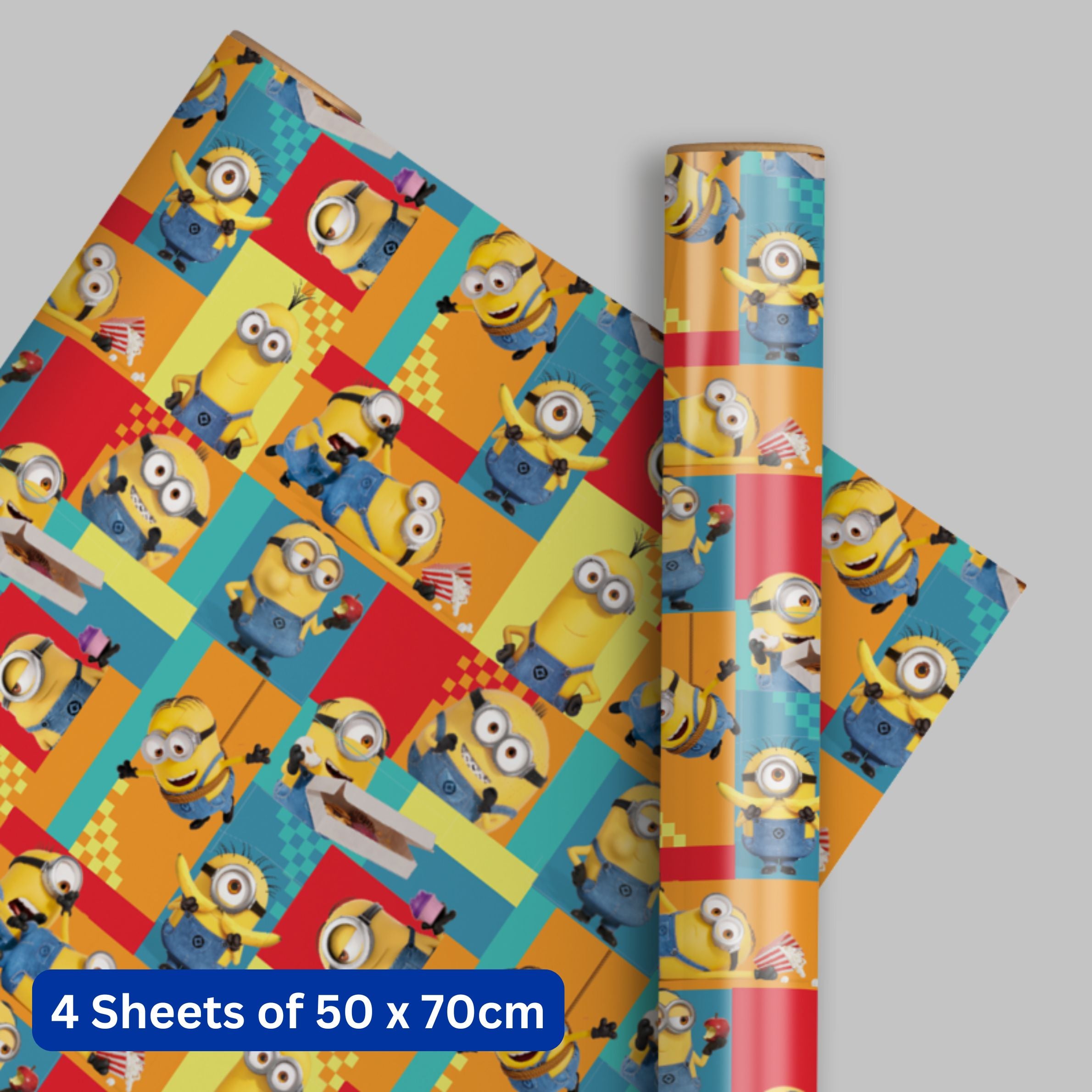 Despicable Me 4 Sheets & 4 Tags Gift Wrap Bundle – Danilo Promotions
