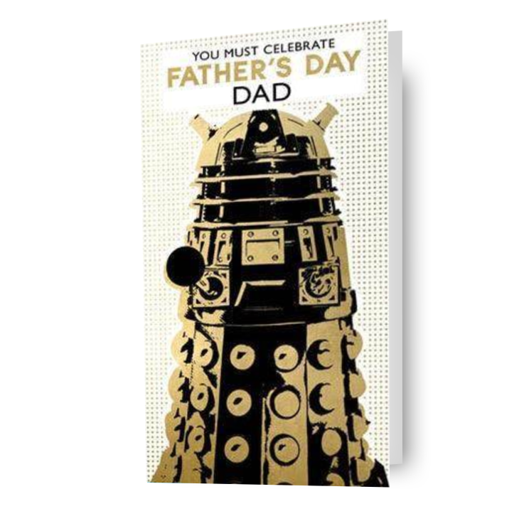Doctor Who Dalek Father's Day Card – Danilo Promotions