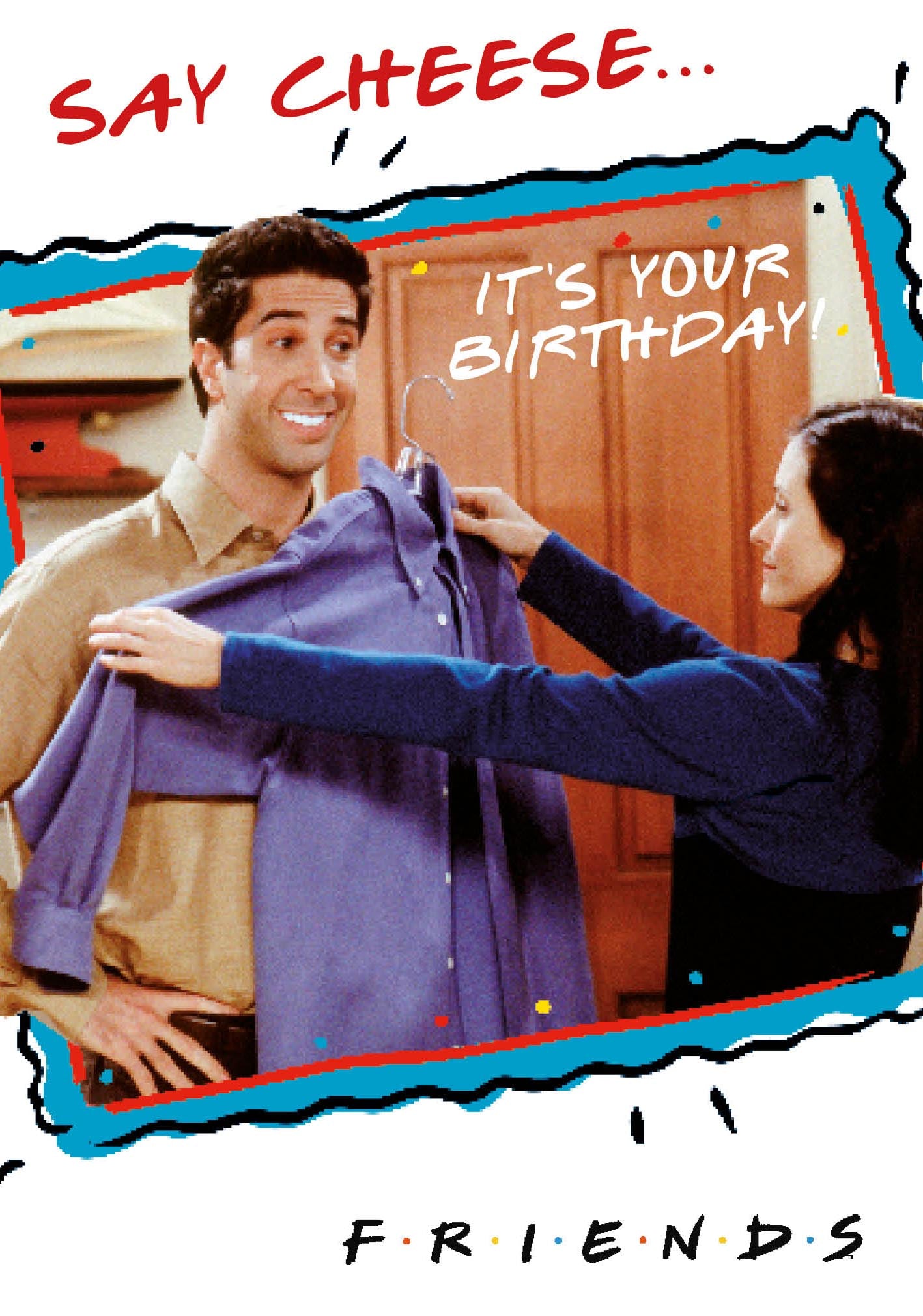 Friends 'Ross & Monica' Birthday Card – Danilo Promotions