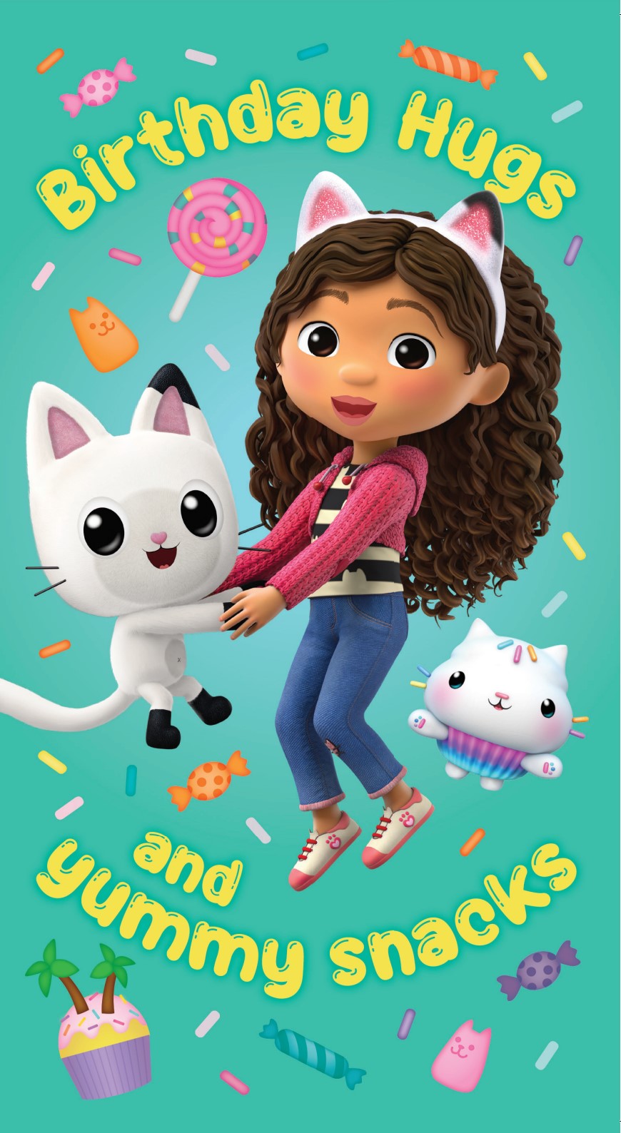 Gabby's Dollhouse 'Birthday Hugs' Birthday Card – Danilo Promotions