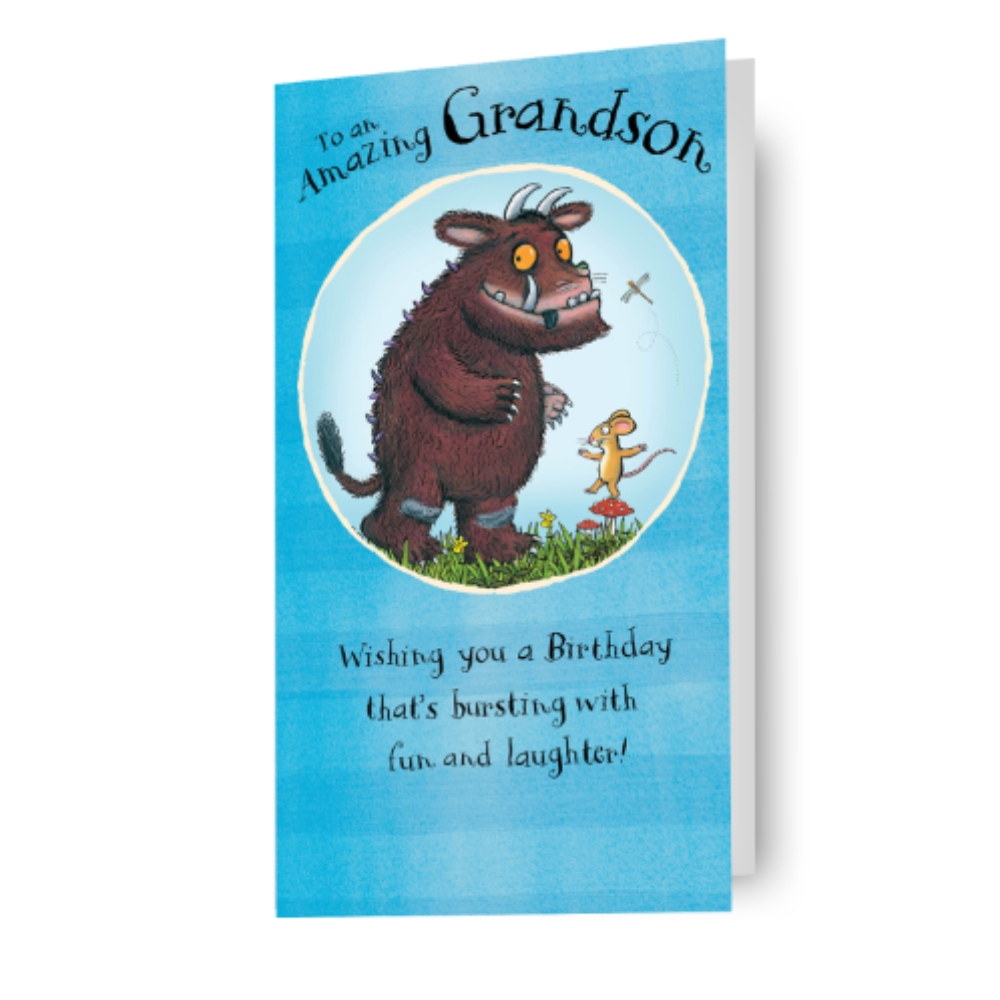The Gruffalo Grandson Birthday Card – Danilo Promotions