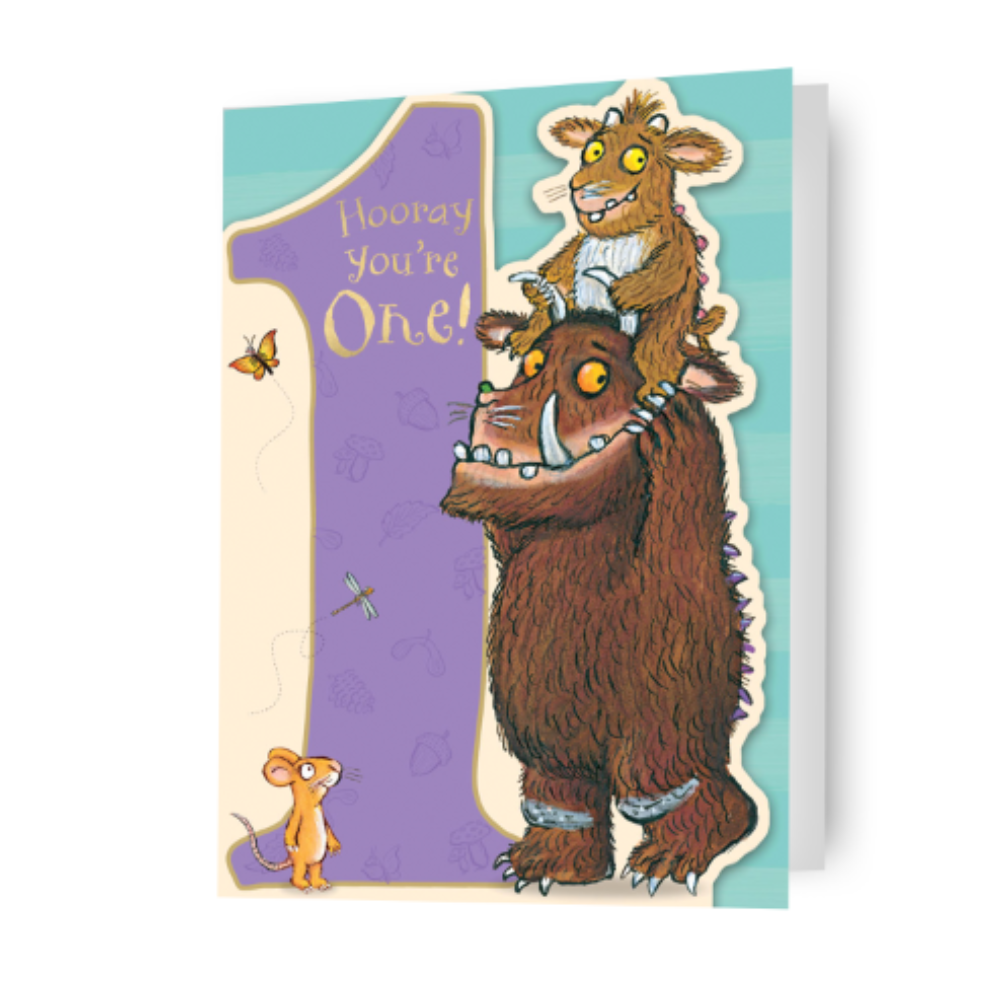 The Gruffalo Official First Birthday Card – Danilo Promotions