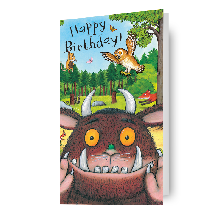 The Gruffalo Happy Birthday Card – Danilo Promotions