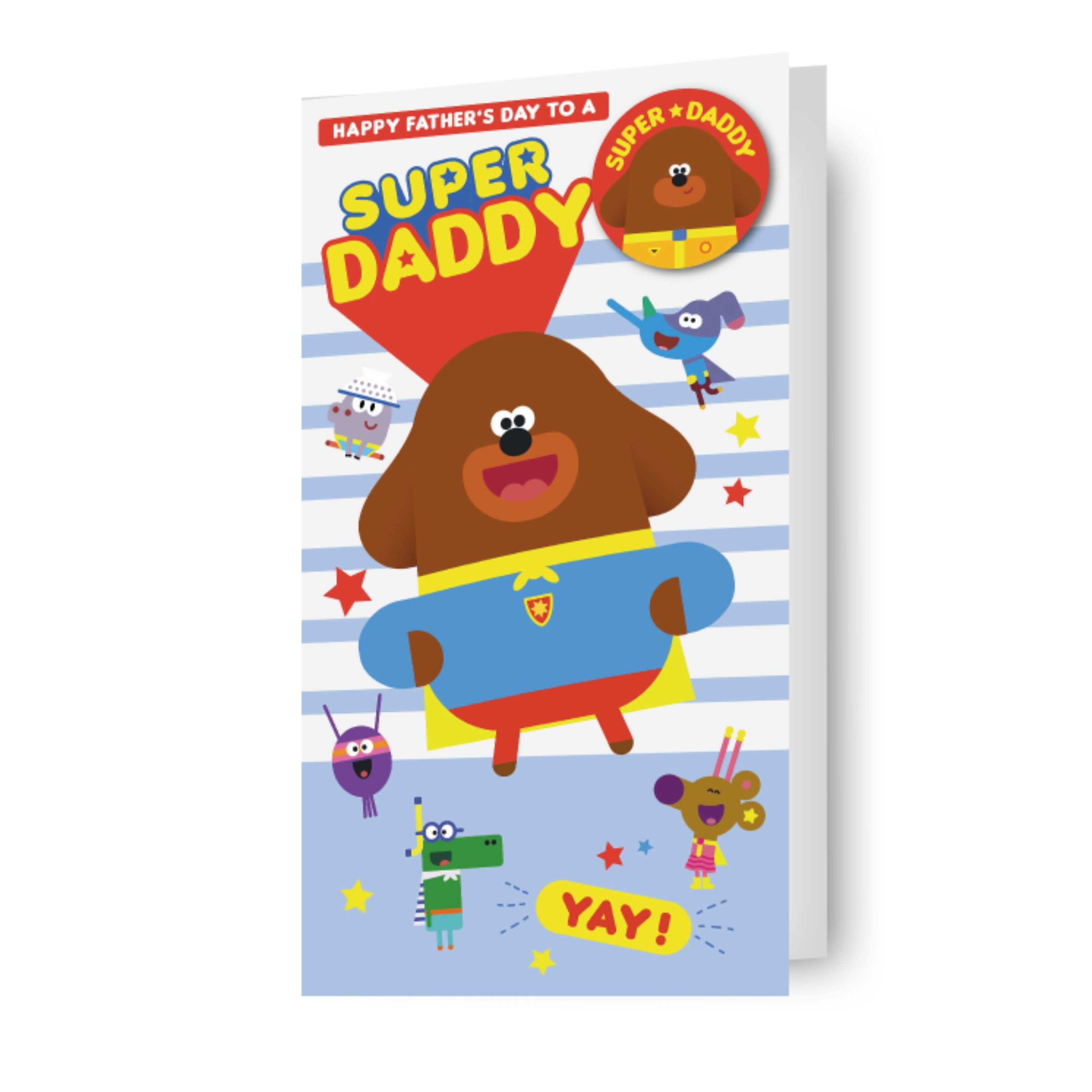 HEY DUGGEE 'SUPER DADDY' FATHER'S DAY CARD – Danilo Promotions