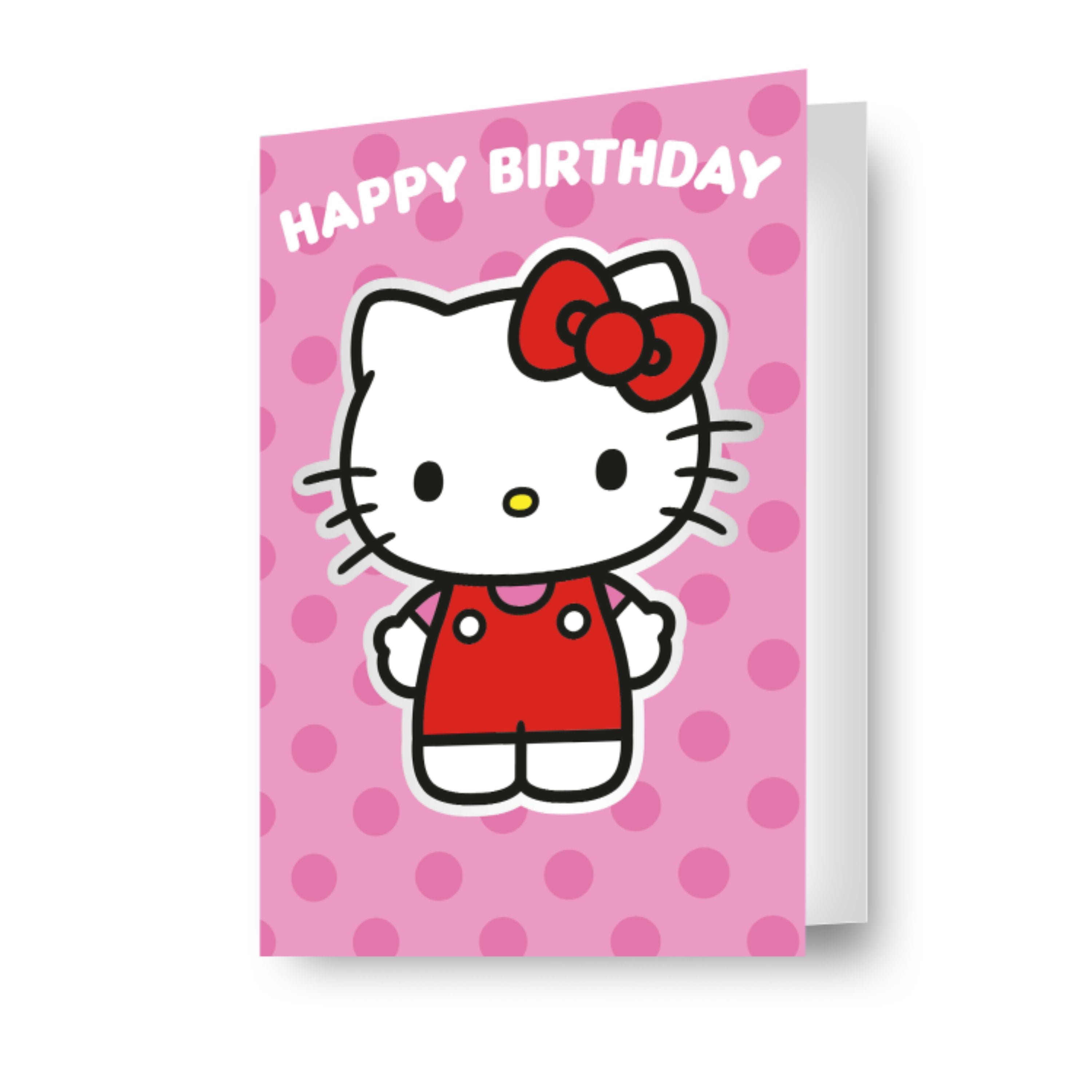 Hello Kitty Sticker Birthday Card – Danilo Promotions