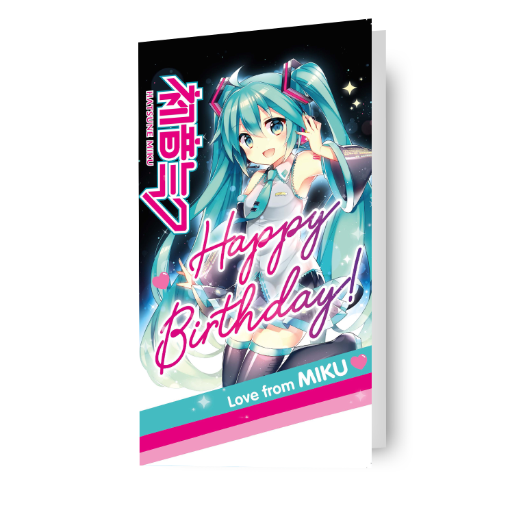 Hatsune Miku Birthday Card – Danilo Promotions