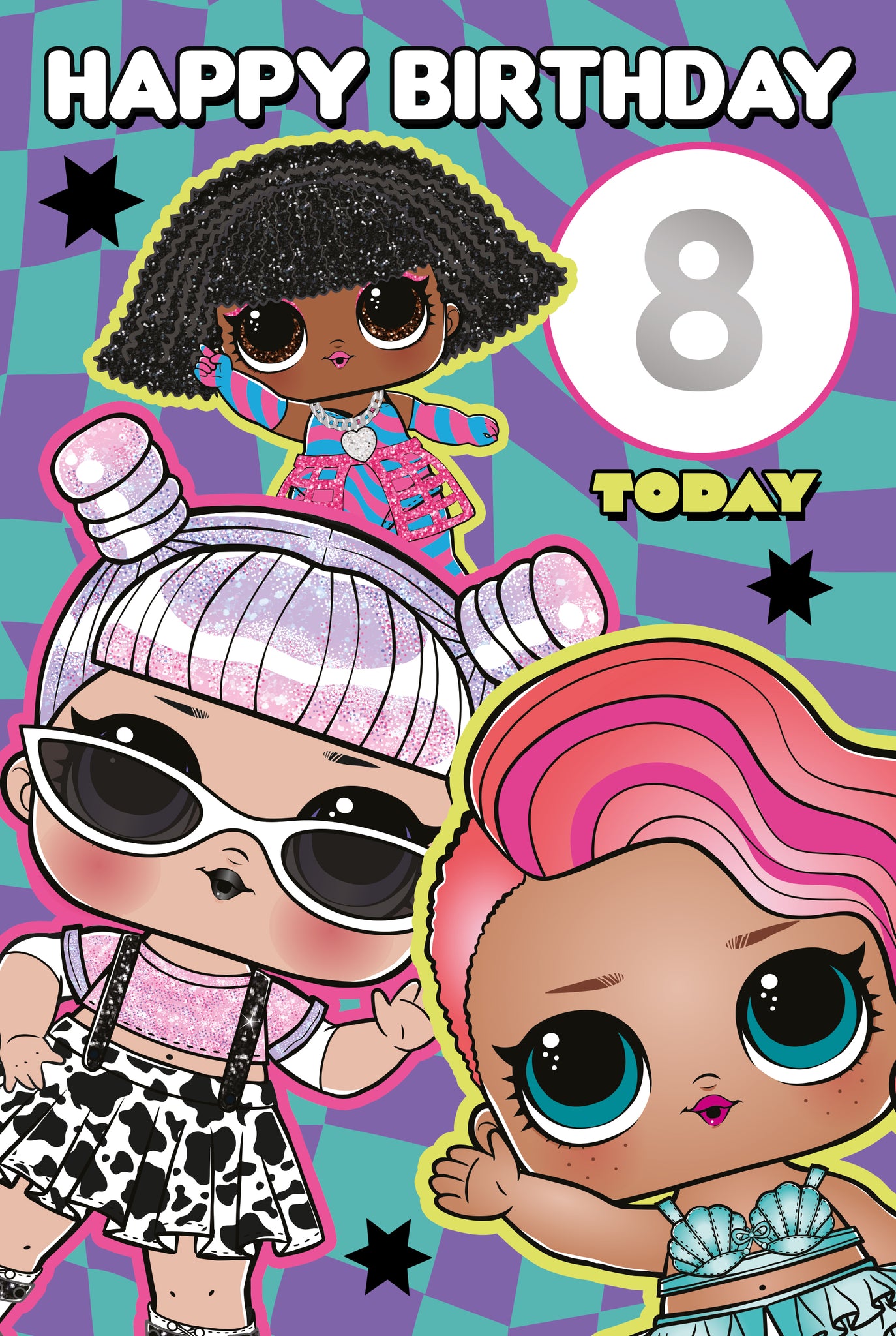 LOL Surprise Age Sticker Birthday Card – Danilo Promotions