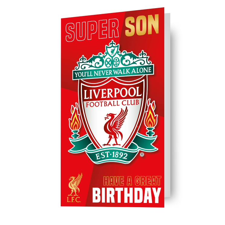 Liverpool Football Club Official Gift Wrap 2 Sheets & Tags – Danilo ...