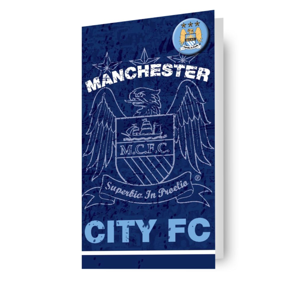 Manchester City FC Birthday Card – Danilo Promotions