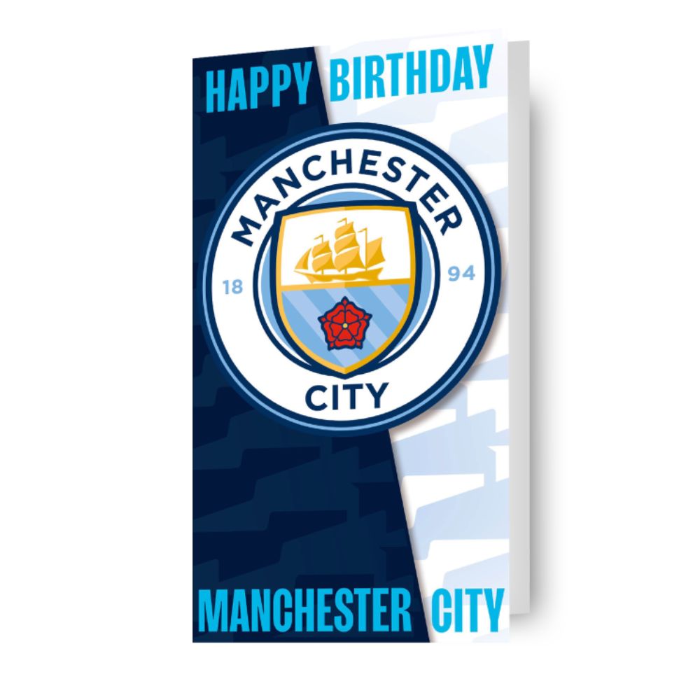 Manchester City FC Birthday Card – Danilo Promotions