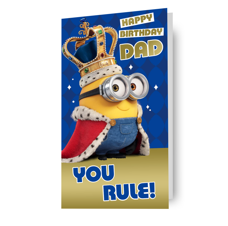 Minion Movie 'Dad' Birthday Card – Danilo Promotions
