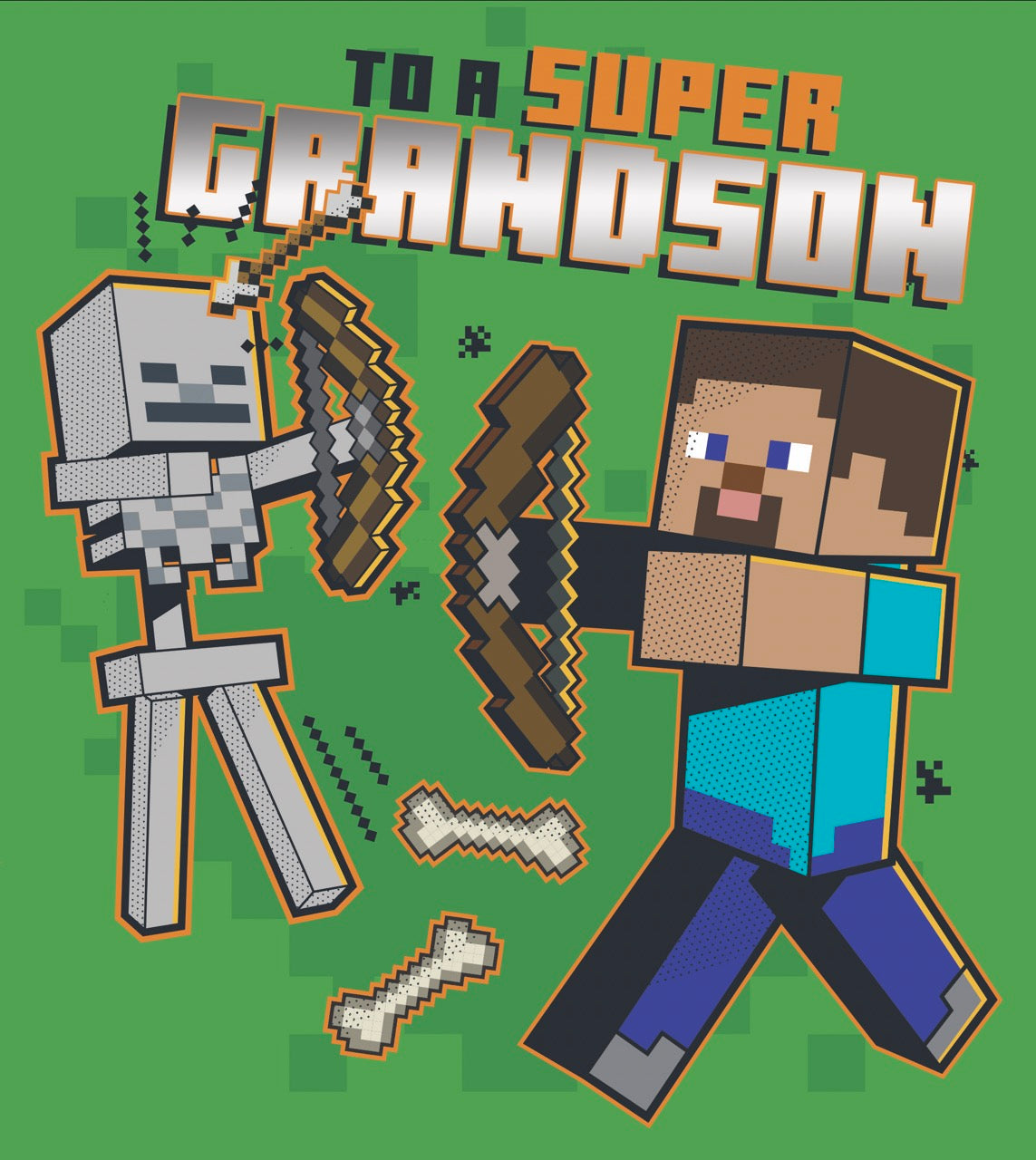 Minecraft Grandson Birthday Card – Danilo Promotions