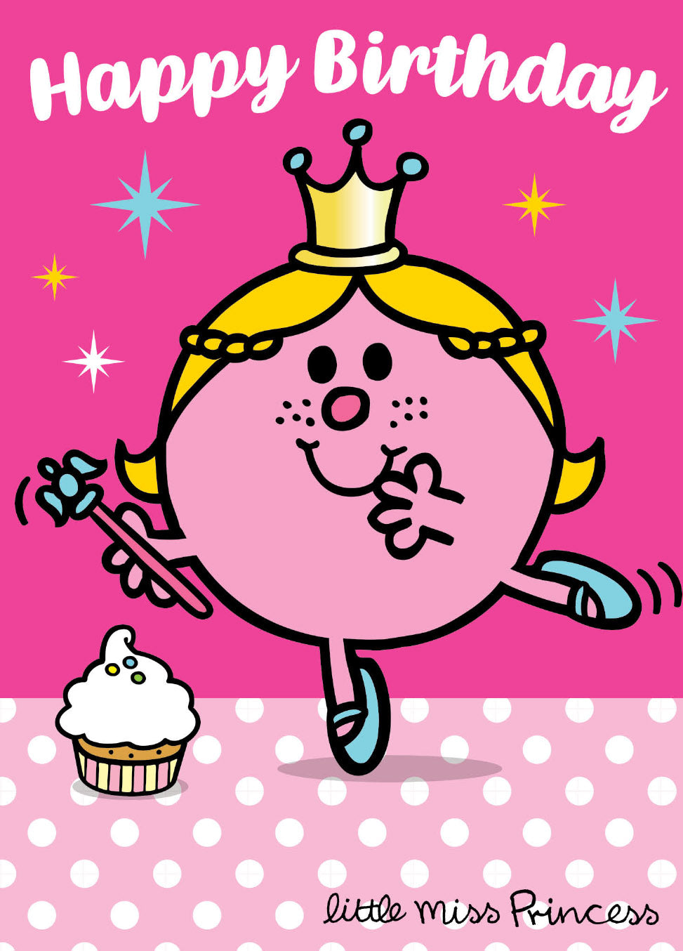 Happy Birthday Card Little Miss Princess Mr Men & Little Miss – Danilo ...