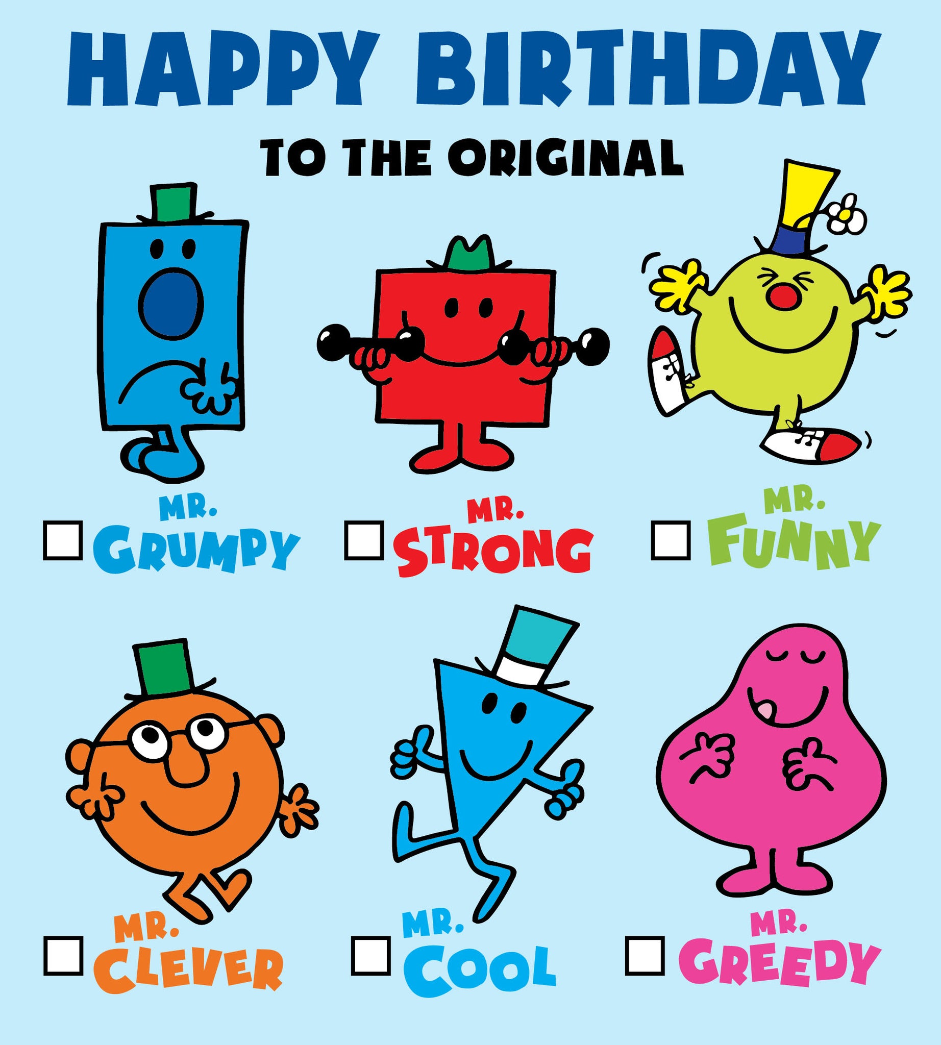 Mr Men & Little Miss Birthday Card – Danilo Promotions