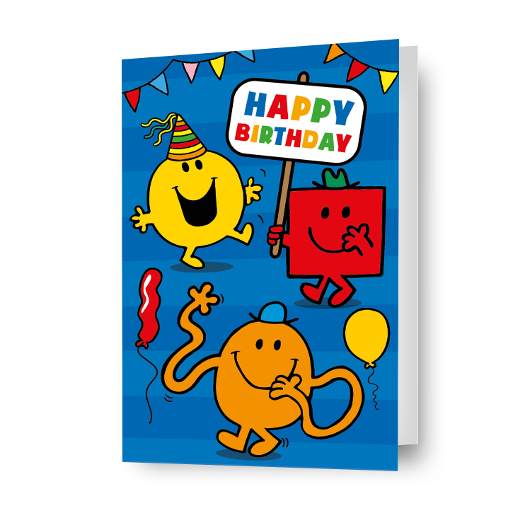 Mr Men & Little Miss 'Happy Birthday' Card – Danilo Promotions