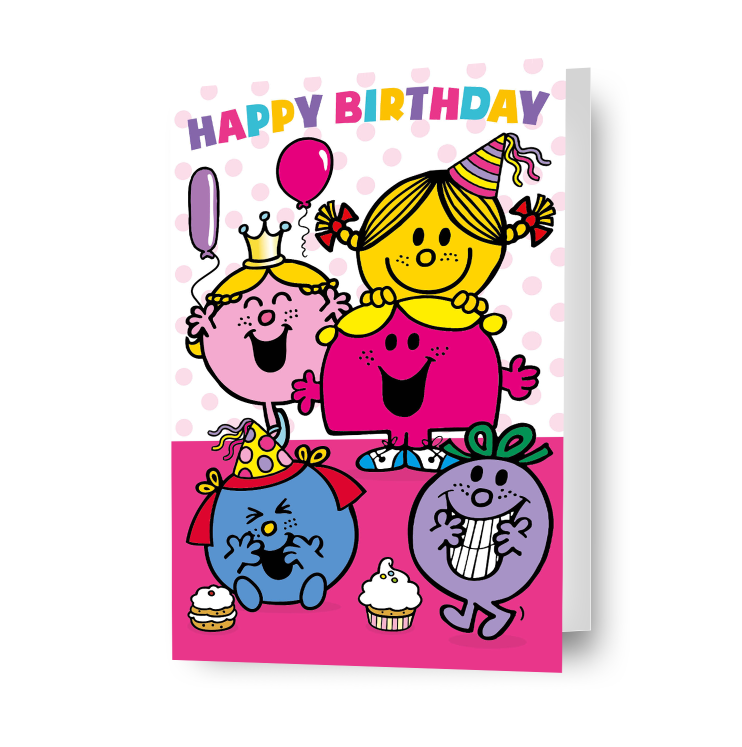 Mr Men & Little Miss 'Happy Birthday' Card – Danilo Promotions