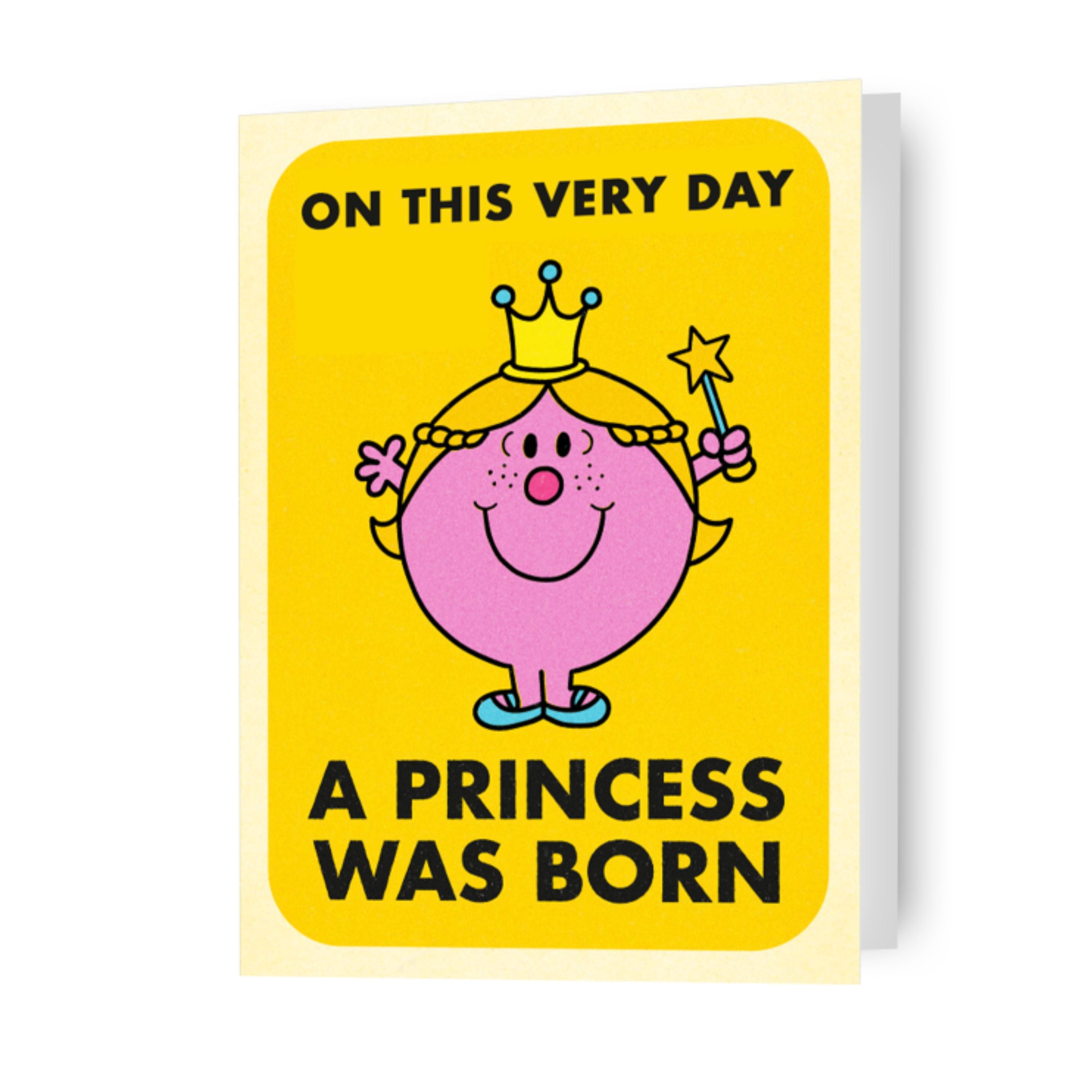 Mr Men & Little Miss Princess Birthday Card – Danilo Promotions